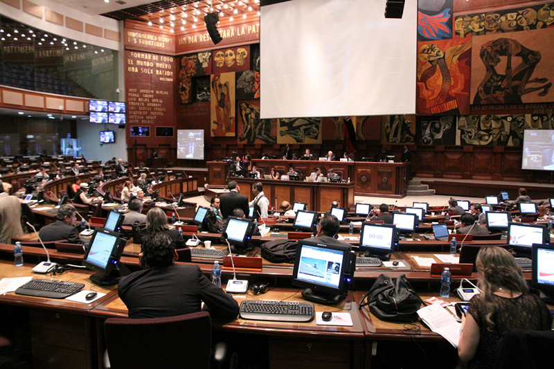 National Assembly of Ecuador - Gonsin Conference Equipment Co., LTD.